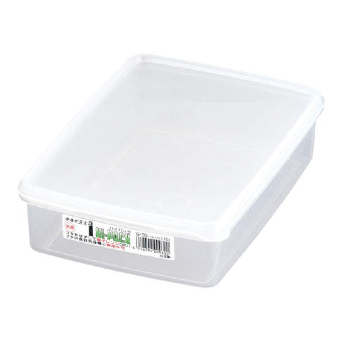 型式：S-30外寸法(mm)：232×167×58容量(ml)：1550材質：本体　PP、フタ　EVA※外寸法は蓋を含むサイズです。