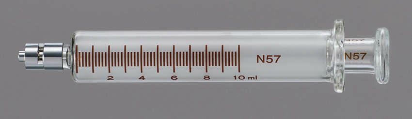 ●ピストンとシリンダーの互換性がない為、ピストンのみ、シリンダーのみの補充ができません容量：30ml針先位置：横口※研究実験用のみの販売です。医療目的の販売はできません。