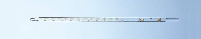 ●JISクラスB型式：S-PIPET-US1S規格：先端目盛容量(ml)：1一目盛(ml)：0.015全長(mm)：350