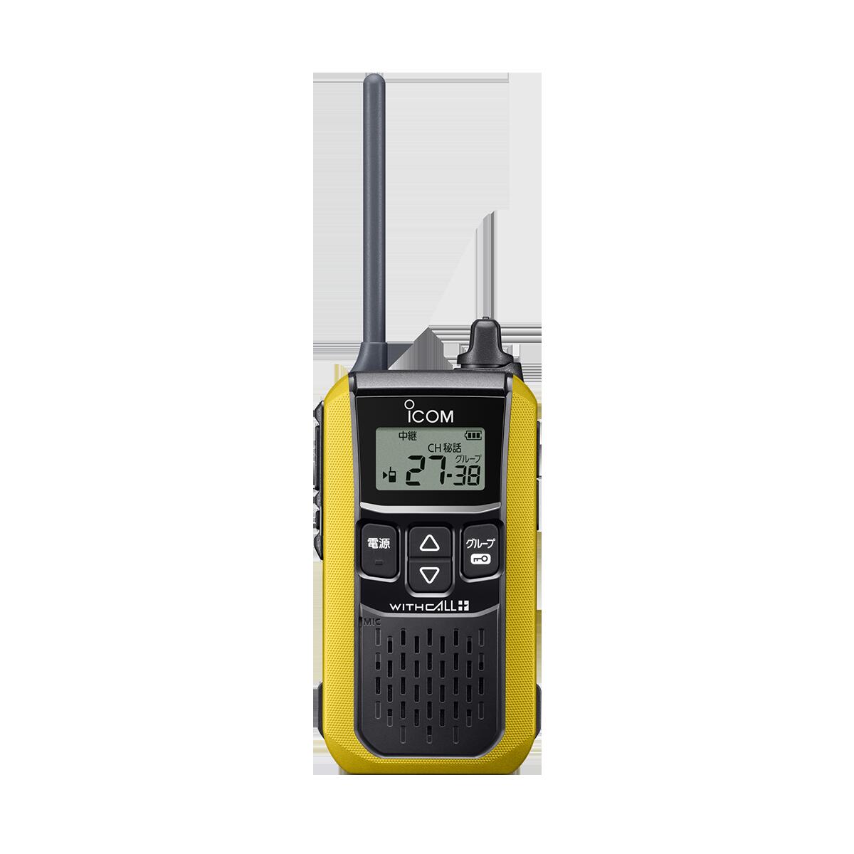 免許・資格不要だから、誰でも買ってすぐに使用可能 IC-4120は、免許・資格不要で使える特定小電力トランシーバー。購入してすぐに使える手軽なコミュニケーションツールです。 従来機IC-4110のオプションのほとんどを流用可能 従来機IC-...