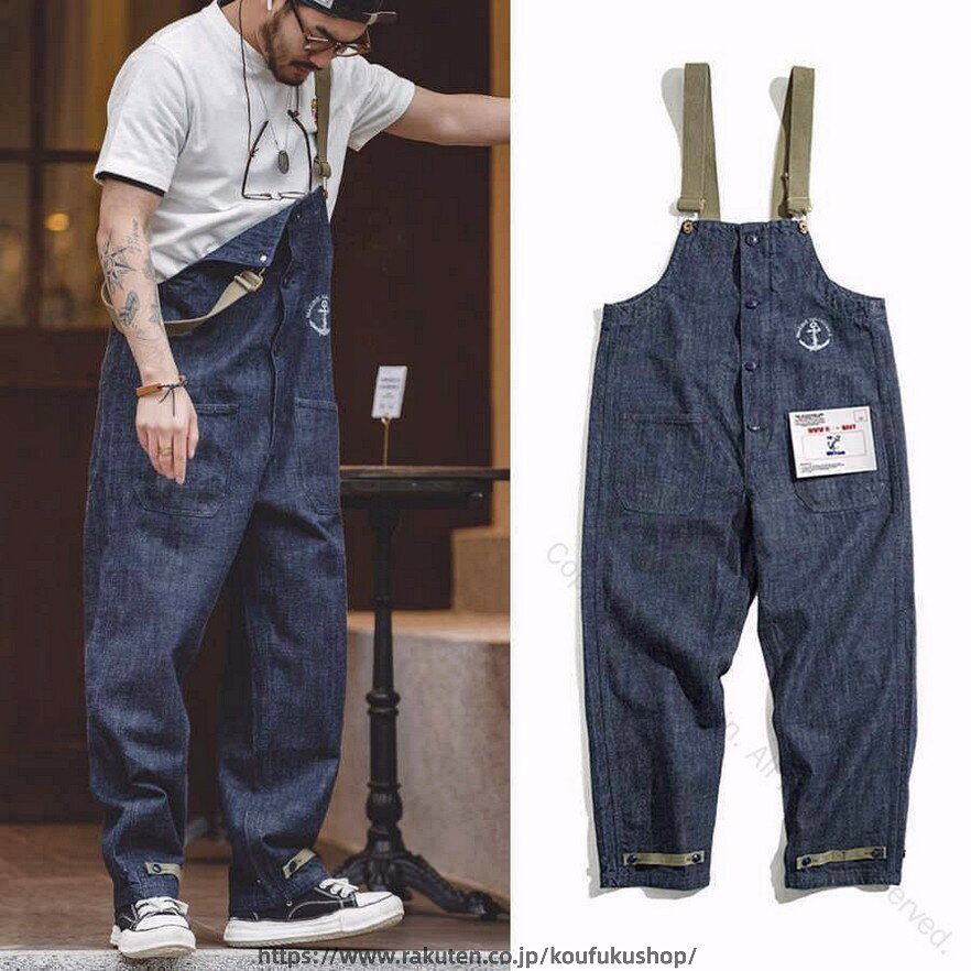 メンズ オーバーオール 切り替え サロ キッズ ベビー マタニティ 続々登場 M L XL XXL XXXL