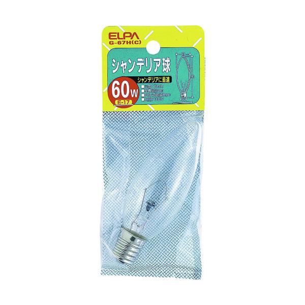 特長●ガラス球の形状がローソクの炎形の電球です。 仕様●光源色：クリア●外径(mm)：32●全長(mm)：95●消費電力(W)：60●口金：E17●定格寿命(時間)：1500●定格電圧(V)：100/110●球寿命(時間)：1500●波長タ...