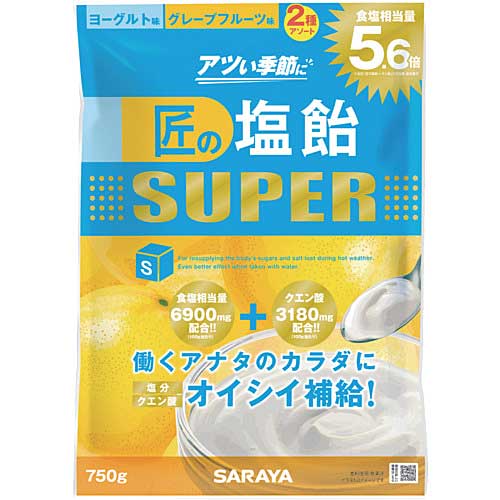 【特長】 ●暑い日に失われる塩分と糖分をより手軽に補給できます ●ヨーグルトのまろやかさとグレープフルーツのすっきりさを楽しめる2種アソートです ●たくさん汗をかく職場におすすめの塩飴です ●水分補給時に食べることで、暑さで失われる塩分と糖...