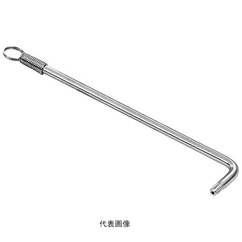 【特長】 ●両側穴付き仕様でいじり止めネジにも対応します ●クロームメッキ仕上げでサビに強いです 【用途】 ●T型トルクスネジの締め付け、緩め作業 【仕様】 ●対応サイズ：T8 ●サイズ：76×16mm ●商品サイズ：幅20×高さ85×奥行...