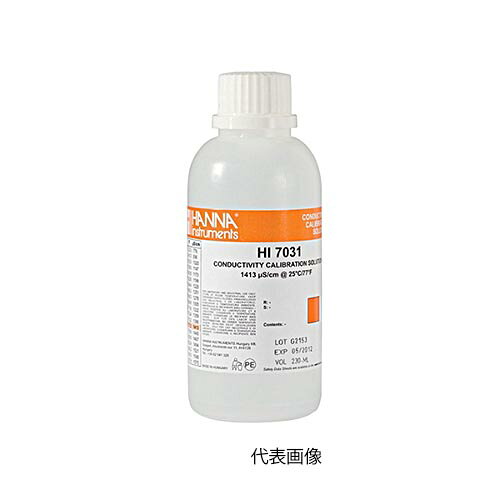【特長】 ●導電率標準液 【仕様】 ●容量：230mL ●タイプ：ボトル入り ●EC値：1413μS/cm ●使用推奨期限：開封後3ヶ月 【注意事項】 ●商品画像はイメージです。実際の商品とは異なる場合がございます。 ●掲載商品の仕様は予告...