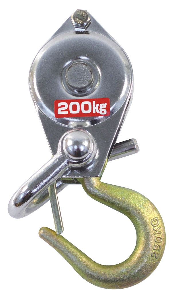 【特長】 ●ECW100の定格荷重を倍の200kgにすることができます。ただし巻き上げ速度は半分になります。 ●先端はフックとシャックル両方付いていますので、様々な物を掛けられます。 【納期】メーカーに在庫があれば、納期約3〜4日(営業日)...