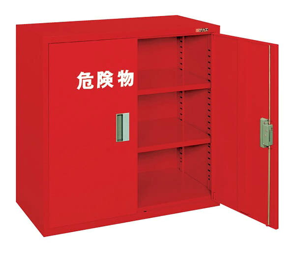 【特長】●赤色で何処に設置しても目立ちます。 ●完成品 【仕様】 ●外寸：W900×D450×H880mm●内寸：W850×D420×H800mm●カラー：レッド●質量：32kg●棚板寸法：W875×D400×H25mm●セット内容（付属品...