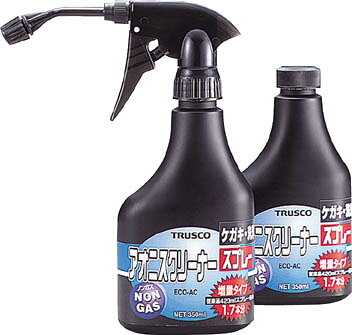 【特長】●噴射ガス（LPG）を使用しないため、エアゾールスプレーに比べ安全で、環境に優しい製品です。●原液がエアゾールタイプより1.7本分増量でお得です。●強い洗浄力で素早く除去できますので作業能率が向上します。【用途】●金型、機械部品、ガ...