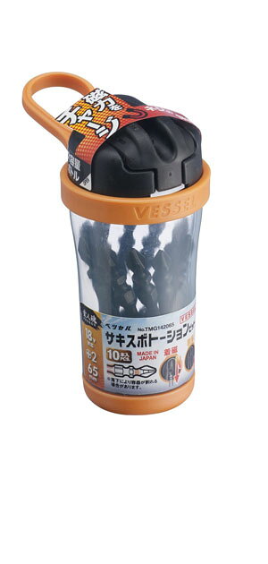 【特長】●印刷マークやカラースリーブを削除した、実用向きビットセットです。 ●キャップにマグネタイザーがついたボトル入りです。 ●着磁・脱磁が自由自在です。 ●ネジ締め時の振動や熱で低下したビットの磁力を着磁できます。 ●ビットを一本ずつ取...