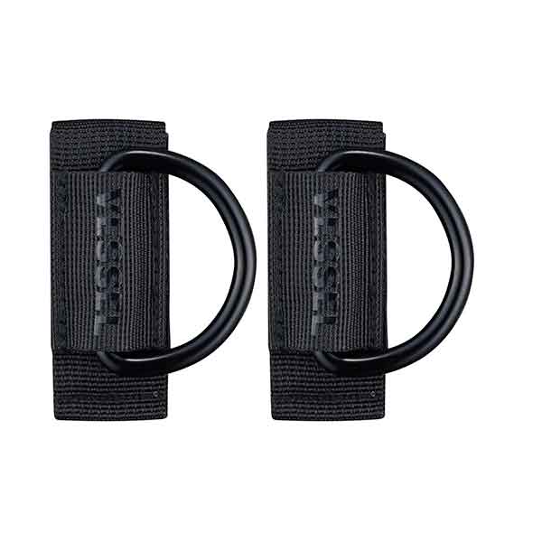 【特長】 ●耐荷重500gf ●面ファスナーで簡単取り付け ●ベルトやハーネスに吊下げポイントを追加 【仕様】 ●本体サイズ(mm)：約65×約50×約18 ●重量(g)：26 ●材質：ポリエステル、鉄 画像clickで商品ページに進みます...