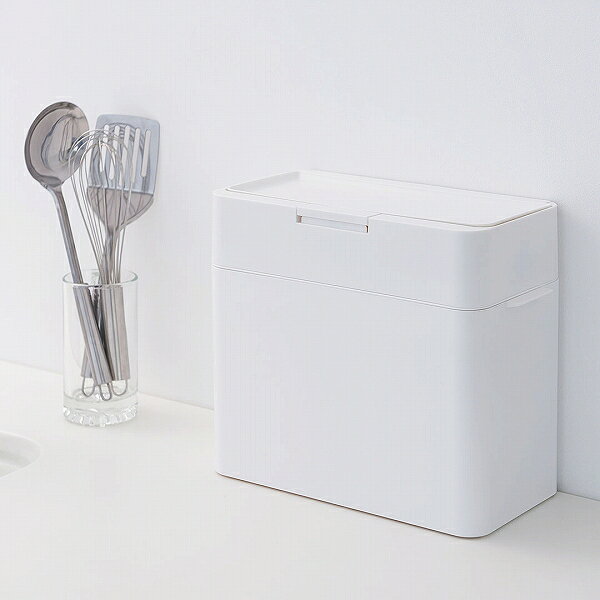 ※こちらはラッピング対象外の商品です。 サイズ：(約)W337×D165×H282mm重量：(約)1,100g容量：9.5L材質：本体・袋止め・フタ・フタ枠・スイッチ / ポリプロピレン、シリコンパッキン / シリコン樹脂、巻きバネ・板バネ...