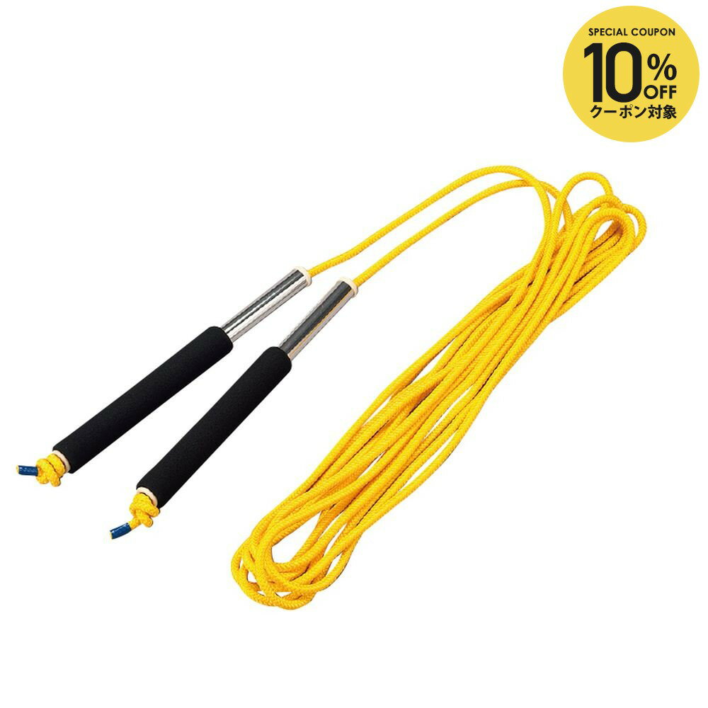 メーカー希望小売価格はメーカーカタログに基づいて掲載しています。 商品説明 ：●材質=ロープ：ポリプロピレン/グリップ：アルミ＋ウレタン●収納袋付●ROC：●ロープ=長さ6m×直径9mm●グリップ=長さ34cm●自重=420g エバニュー ...