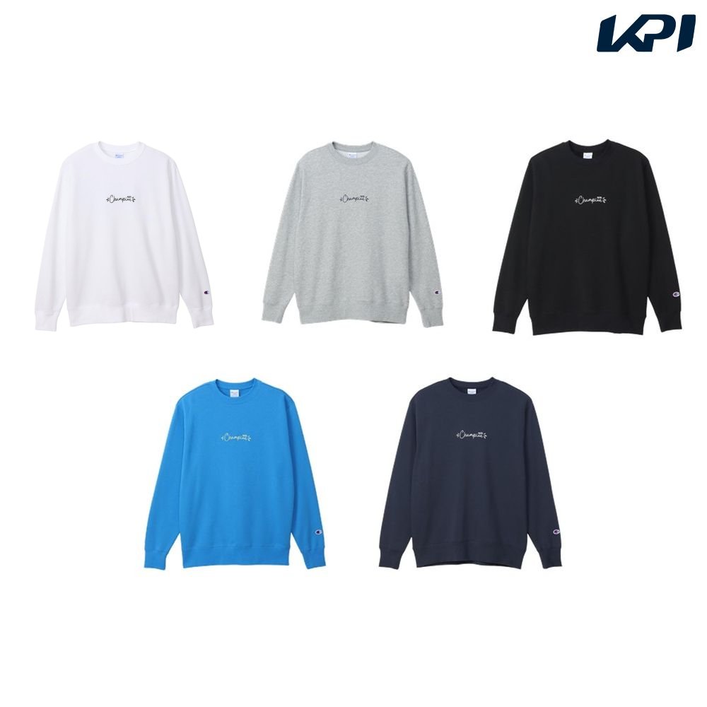 ホワイト(010) オックスフォードグレー(070) ブラック(090) ブルー(340) ネイビー(370) メーカー希望小売価格はメーカーカタログに基づいて掲載しています。 ●Champion(R)（チャンピオン）のスウェットシャツは、...