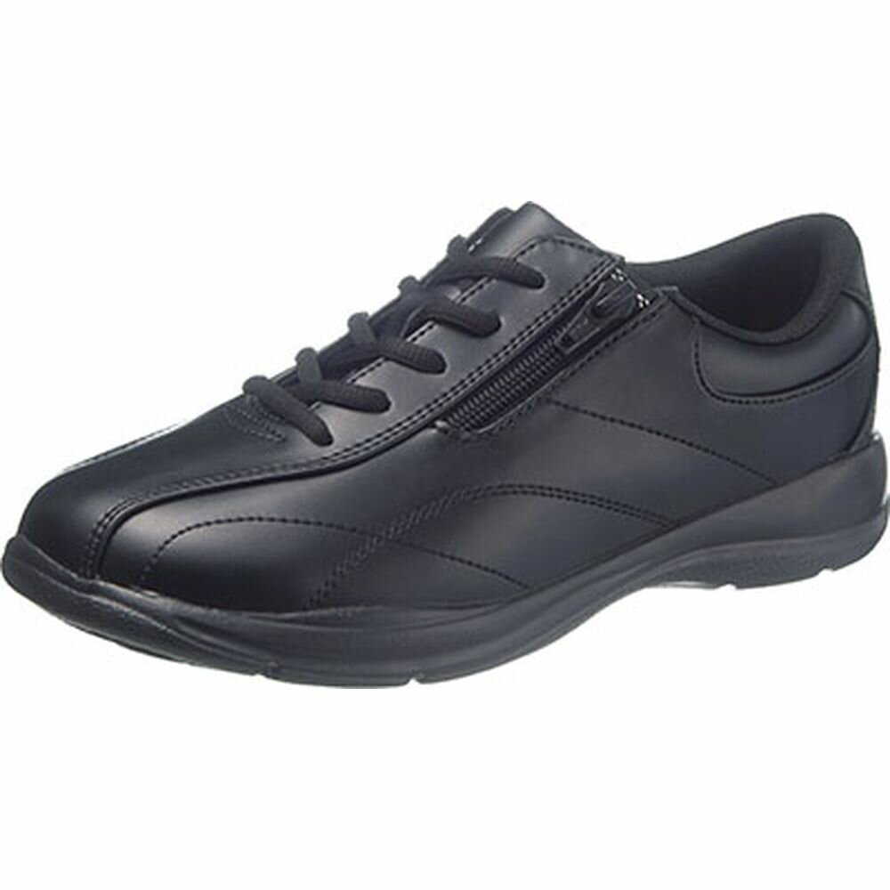 ブラック(BK) メーカー希望小売価格はメーカーカタログに基づいて掲載しています。 ●4E　●カップインソール　●衝撃吸収　●反射　●ファスナーつき 商品説明 ：素材：合成皮革　底材：合成底　4E：サイズ：22.0〜25.0cm その他 シ...