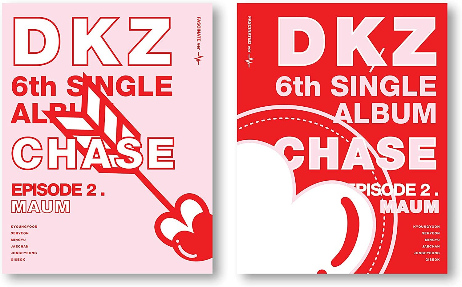 CHASE EPISODE 2. MAUM(韓国盤) DKZ (アーティスト) DKZ 6th Single Album 'CHASE EPISODE 2. MAUM'※本商品には「FASCINATE Ver.」、「FASCINATED V...