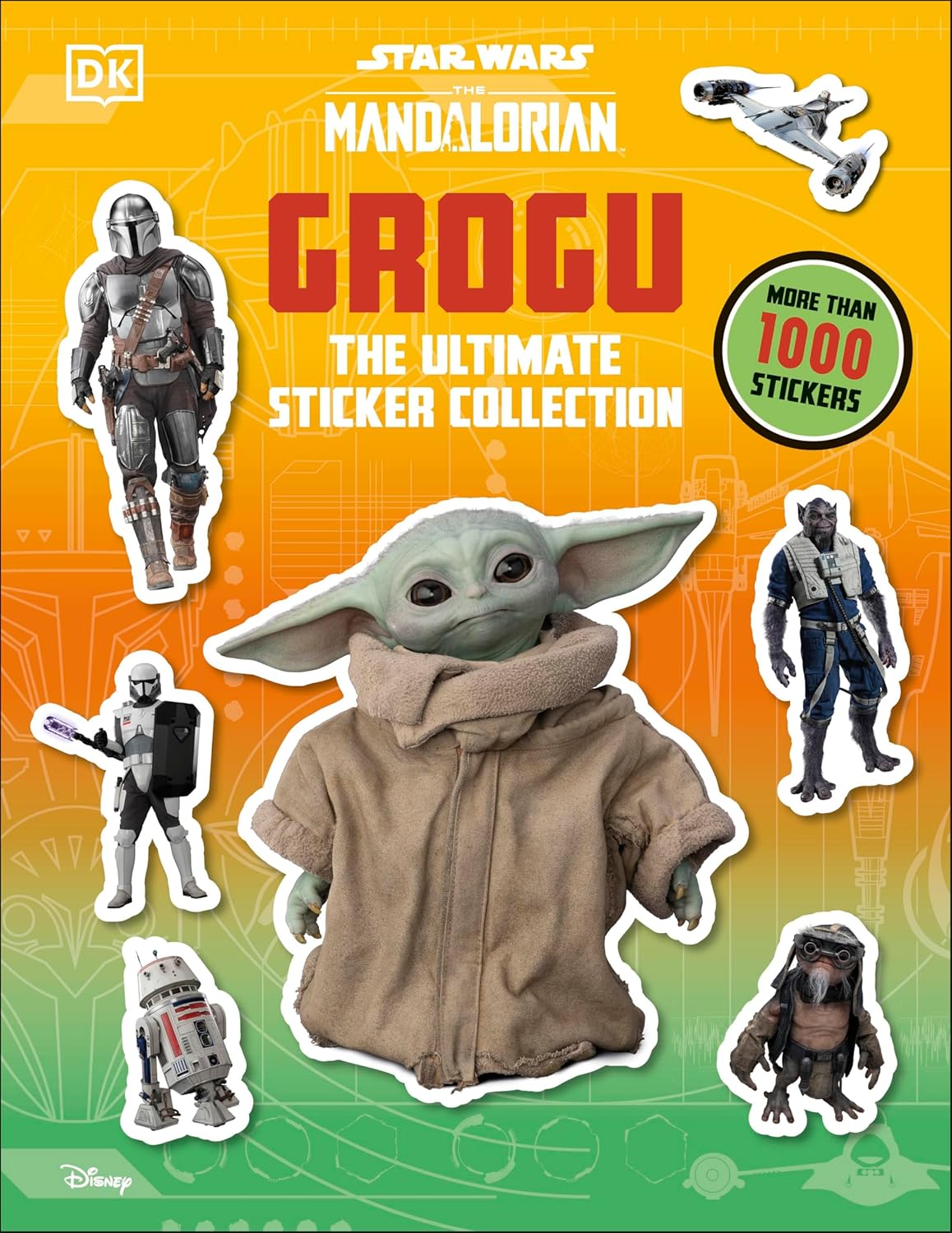 Star Wars: The Mandalorian: Grogu: The Ultimate Sticker Collection 予約商品8月1日前後発送 Get stickering in a galaxy far, far away...