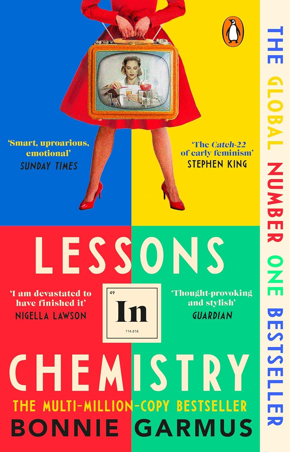 Lessons in Chemistry 商品発送は、ご注文後1週間くらいかかります。 THE FUNNY AND INSPIRING, MULTI-AWARD-WINNING BESTSELLER WITH MORE THAN 8 MIL...