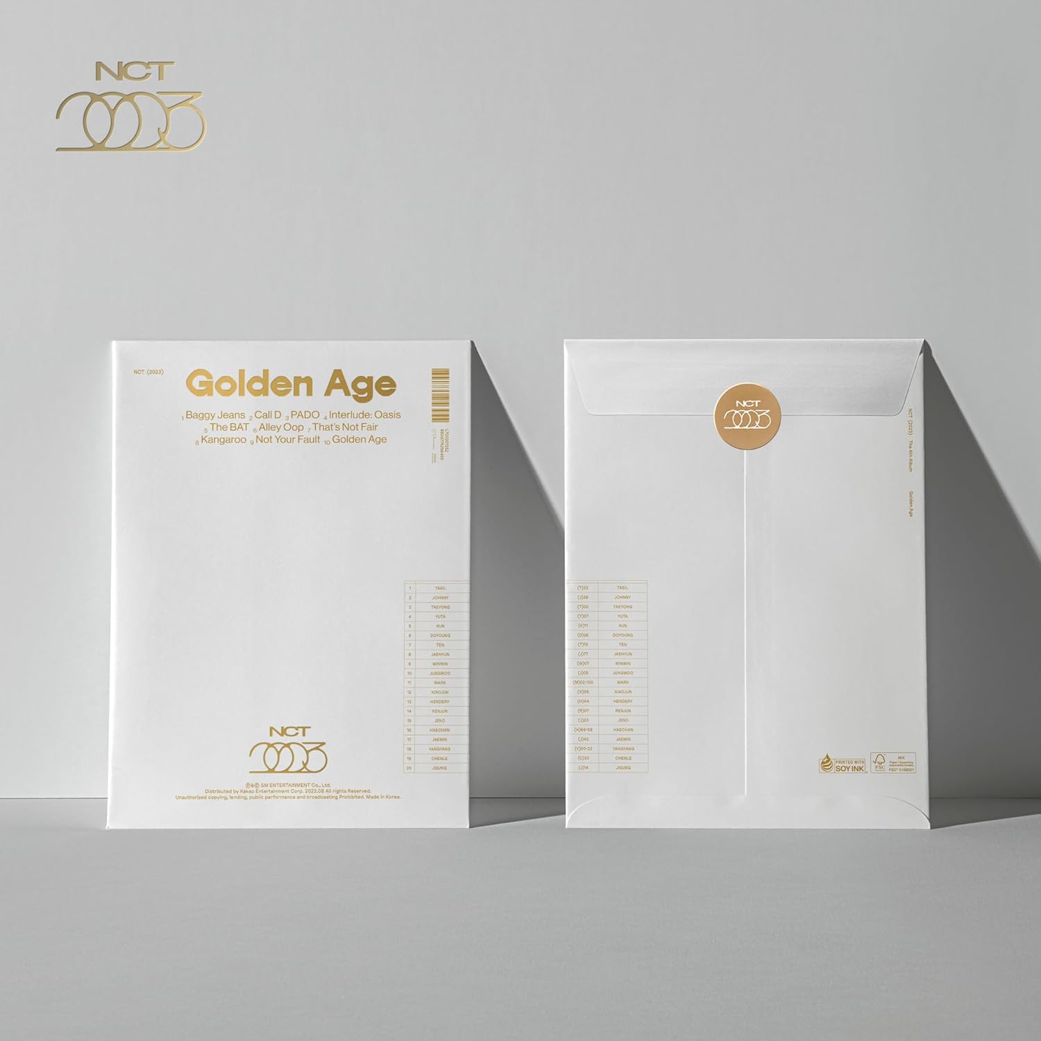 NCT 4th Full Album'Golden Age (Collecting Ver.)'(韓国盤） 商品発送は、ご注文後1週間くらいかかります。 5