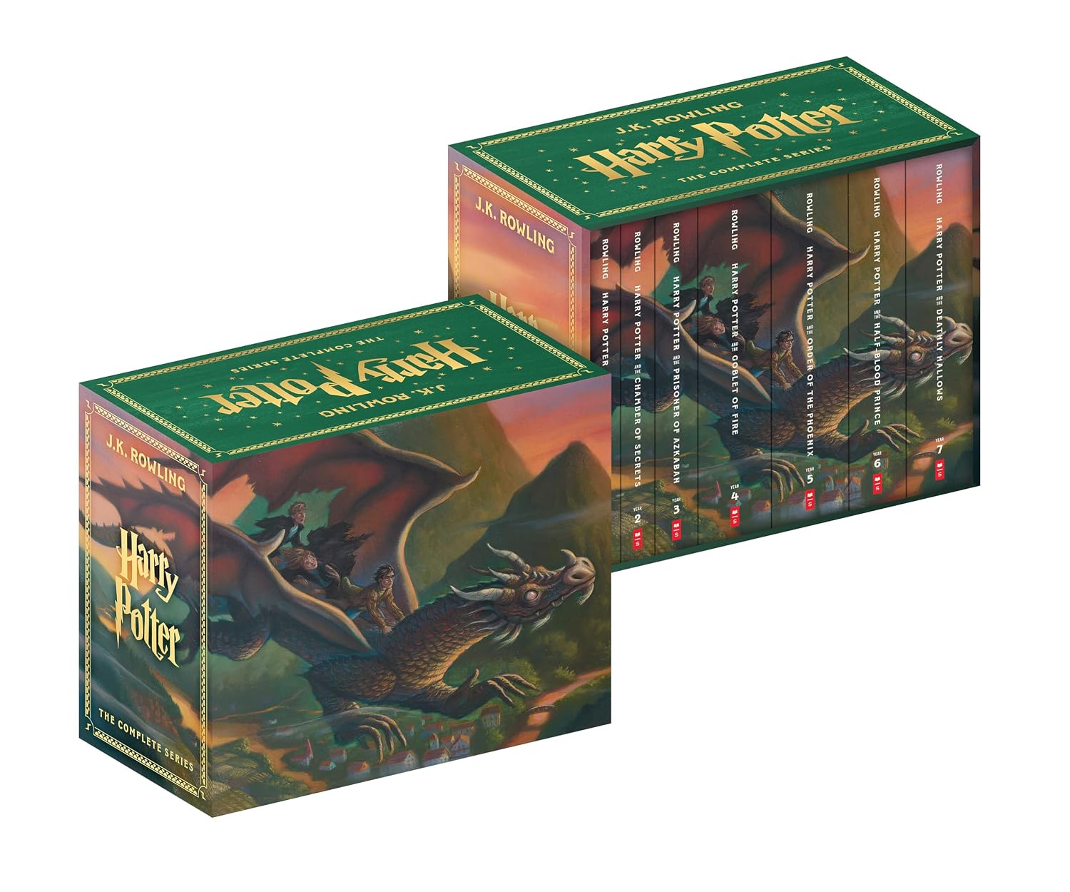 Harry Potter Paperback Boxed Set: Books 1-7　BOXED-HARRY POTTER PB BOXED 7V　（Harry Potter） BOXED-HARRY POTTER PB BOXED 7V...
