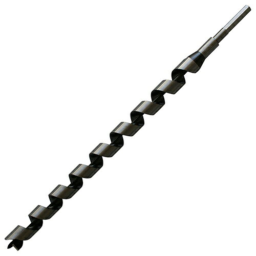 240mm以上の深穴あけに最適です。【用途】一般木材深穴27mm穴あけ用ドリル。【機能】穴あけ深さ400mmまで対応の27mm穴あけ用木工ドリルです。先ネジの回転力を利用してスムーズに穴あけが行えます。●12mm六角軸。●サイズ：全長500...