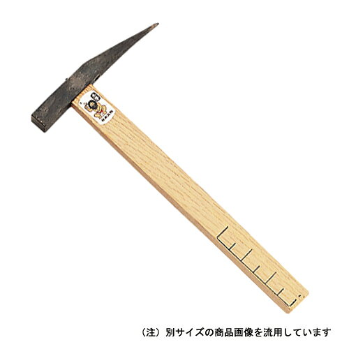 【用途】瓦屋根のふき替作業。【機能】瓦屋根のふき替えの際に使用します。【仕様】●全長：300mm。●頭全長：140mm。●重量：380g。●口径：19×19mm。