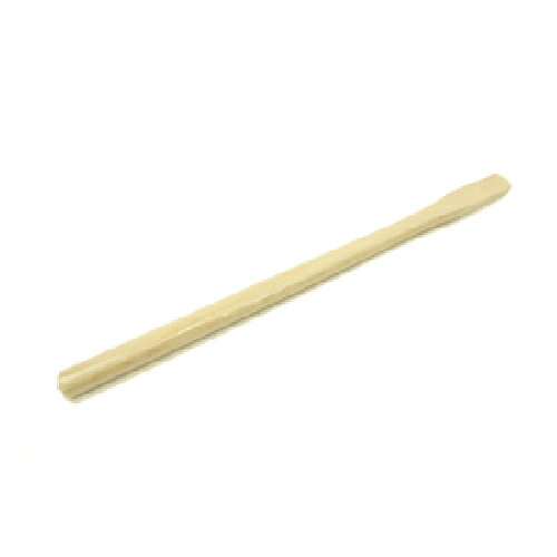 【用途】仮枠鎚用木柄。【機能】木柄のみです。【仕様】●全長：600mm。●柄付側サイズ：縦32×横15mm。●仕上：白木。