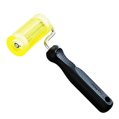 【用途】内装工具。【機能】精密注型による高品位ウレタンをローラー部に使用しています。【仕様】●ローラー寸法：35×70mm。●重量：160g。●全長：185mm。