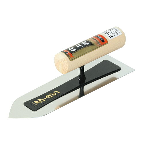 【用途】仕上げ、補修、修正、波消し、艶出し用の鏝。【機能】シンナー類(有機溶剤)で洗えます。溶接にかわる高品質接着剤でこてと背金を接着しています。背金巾をバランスよく加工し、こて板にかかる力を全面に分散させることで均一に磨耗します。スプリン...