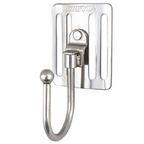 ■用途工具の吊り下げ。■機能腰ベルトに通し、充電ドライバー等の工具を吊り下げます。フック部ショートタイプです。■仕様・スペック●重量：155g。●可動式。●ベルト通し4つ穴タイプ。●適応工具：充電ドライバーなど。■注意事項ツールフックはツー...