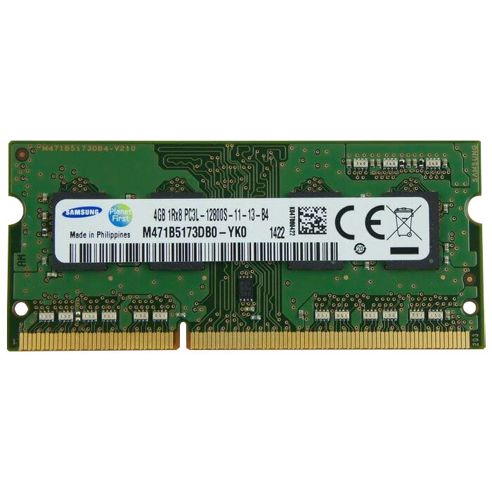 主な仕様 モジュール規格 PC3L-12800S(DDR3L-1600)【中古】 メモリ容量 4GB 枚数 1枚 メモリ規格 DDR3 SDRAM メモリインターフェイス SO-DIMM 備考 低電圧メモリ 送料 送料無料商品です。 注意 ...