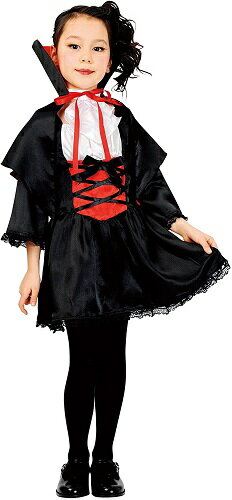 新作キッズヴァンパイアは親子で楽しめます♪お母さんとペアにしたり、お父さんのクールなヴァンパイアと合わせたり♪今年のハロウィンは親子でどうぞ♪ セット内容 ジャボ、マント、ワンピース 材質 ポリエステル100％ 適応サイズ B：〜66cm、...