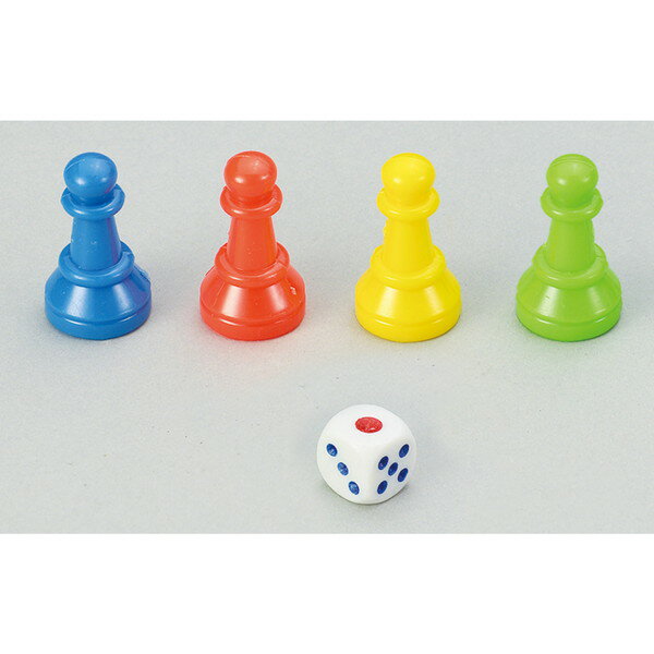 自作ゲームや紛失時の交換用に便利!ボードゲーム用コマセット! ■品名 :コマ4個サイコロ1個セット ■品番:061407 ■JANコード:4521718614076 ■メーカー名:株式会社アーテック ■セット内容:コマ×4、サイコロ×1 ■...