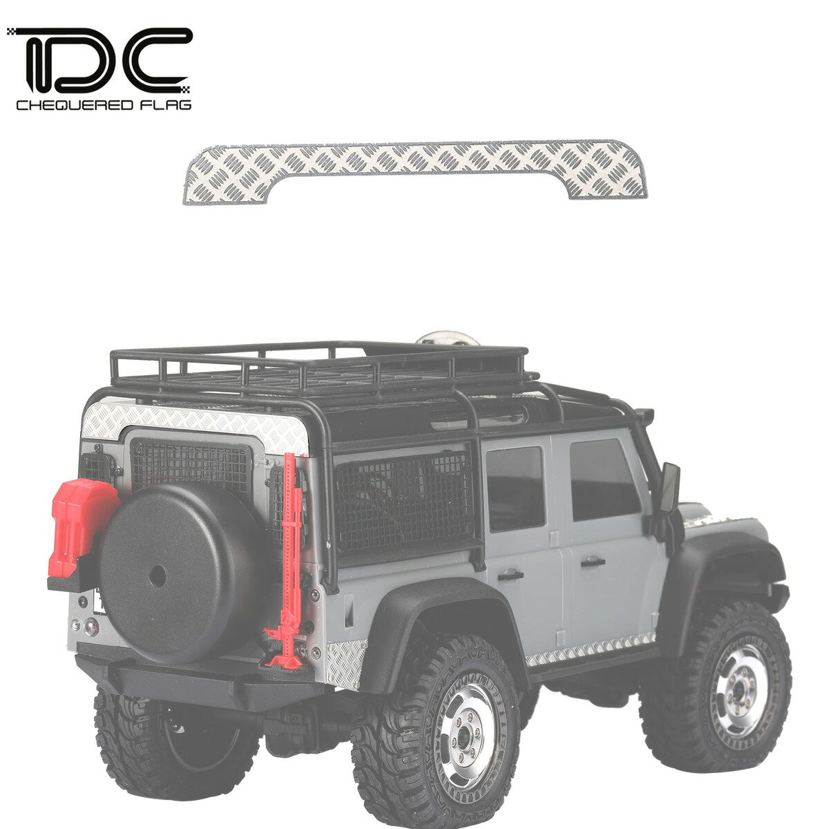 商品情報メーカーDCトラクサス TRX-4M リアメタルカバー 1/18 RCクローラー Traxxas ドレスアップにどうぞ 1/18 Traxxas トラクサス TRX-4M リアメタルカバーランドローバー用材質　アルミメーカー：DCカ...