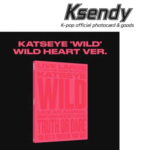 &nbsp; KATSEYE キャッツアイ 【WILD (International Retailer Exclusive)】WILD HEART VER. アルバム マノン ソフィア ダニエラ ララ メーガン ユンチェ 韓国音楽チャート反...