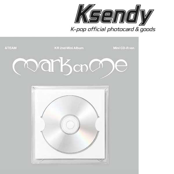 &nbsp; &TEAM エンティーム KR 2nd Mini Album【Mark on Me】Mini CD-R ver. 韓国 KR 2集 ミニ アルバム【韓国版】 ケイ フウマ ニコラス ウィジュ ユウマ ジョー ハルア タキ マキ...