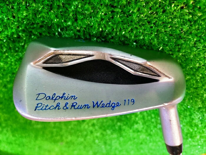 管理番号401806 6/10 Dolphin　Pitch＆Run　Wedge　DPW−119　ウェッジ　48°　34インチ　ジャンボグリップ　 シャフト Dolphin　オリジナルスチール　539g　D9　純正グリップ付き、交換せずにご利...