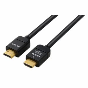 ソニー DLC-HX20 C HDMI端子用接続ケーブル プレミアムHDMIケーブルHXシリーズ 2m 発売日：2018年10月13日●4K 60Pや4K HDRなどに対応し高精細・広色域・高コントラスト映像の伝送を実現するプレミアムHDM...