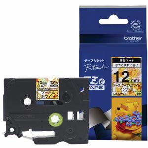 商品名 ラベルライター用キャラクターテープ 12mm幅 （黒文字/プーさんホワイト）　TZe-DW31 型番 TZe-DW31 JANコード 4977766703000 メーカー ブラザー 色 プーさんホワイト テープ幅 12mm テープ長...