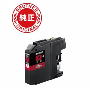 メーカー名：ブラザー商品名：純正インクカートリッジ　マゼンタ型番：LC113MJANコード：4977766715232 ※製品を長くお使いいただくため、製品本体の性能を活かすため、純正インクをお使いください。対応機種：MFC-J4510N　...