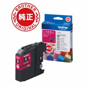 ブラザー LC111-M【純正】インクカートリッジ （マゼンタ）JANコード：4977766724616発売日： 2013年09月05日カラー：マゼンタ対応プリンタ：DCP-J552N、DCP-J752N、DCP-J952N、MFC-J72...