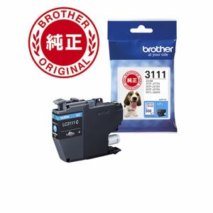 ブラザー LC3111C 【純正】 インクカートリッジ（シアン）●DCP-J973N、DCP-J572N、MFC-J893N対応のインクカートリッジです。【仕様】カラー：シアン対応機種：DCP-J982N、DCP-J582N、MFC-J90...