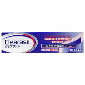 【医薬品区分】 一般用医薬品 【薬効分類】 軟膏剤 【製品の特徴】 「クレアラシル ニキビ治療クリーム 肌色タイプ 28g」は、3つのチカラでしっかりニキビを治す皮膚の薬です。ニキビの頭部を開き、皮脂を吸収。アクネ菌を殺菌し、ニキビのはれや...