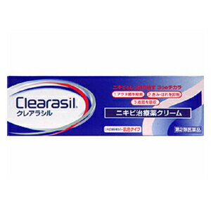 【医薬品区分】 一般用医薬品 【薬効分類】 軟膏剤 【製品の特徴】 「クレアラシル ニキビ治療クリーム 肌色タイプ 28g」は、3つのチカラでしっかりニキビを治す皮膚の薬です。ニキビの頭部を開き、皮脂を吸収。アクネ菌を殺菌し、ニキビのはれや...