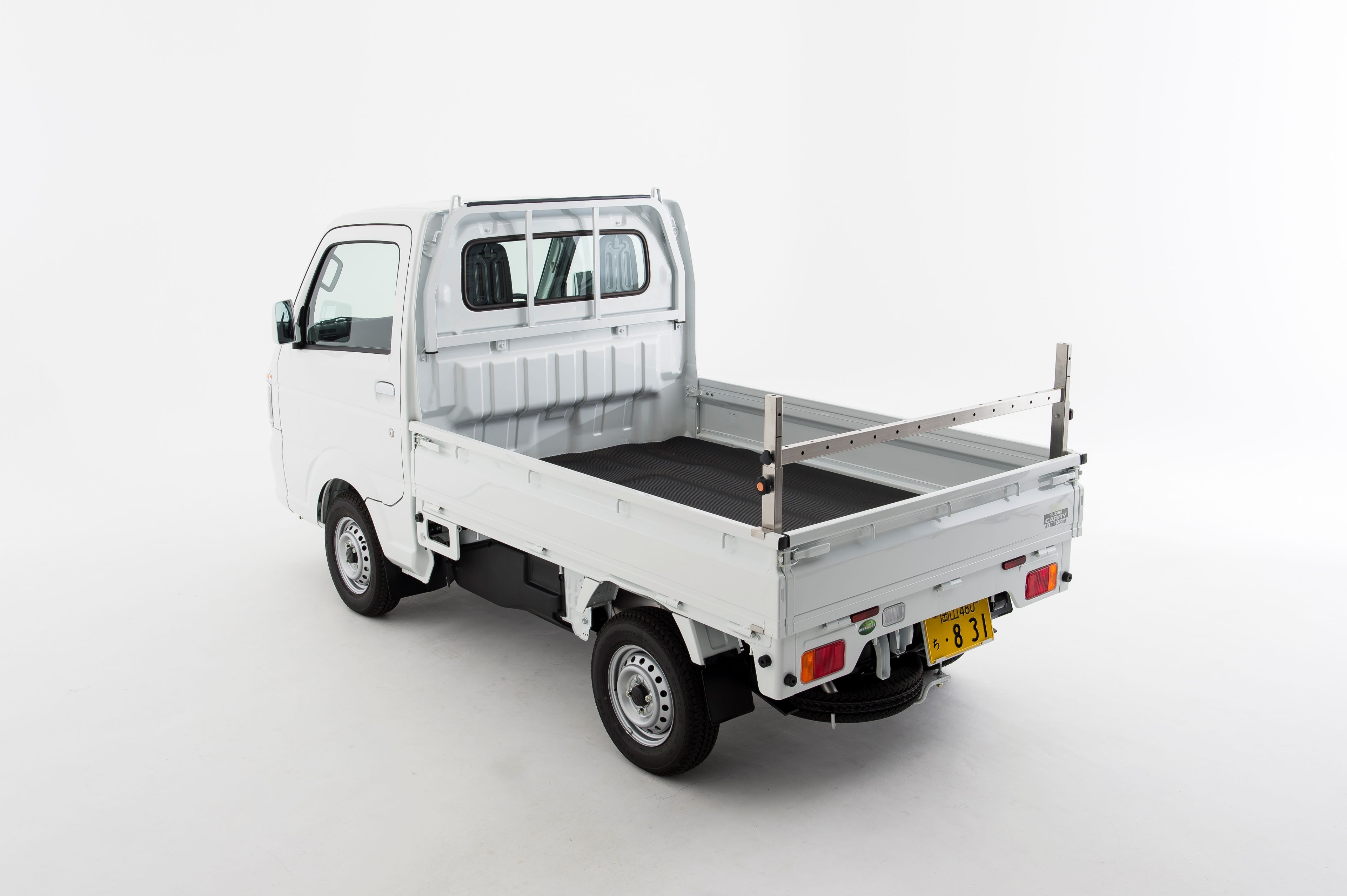 平成11年以降の新規格、スズキ、ダイハツ、ホンダ、マツダ、スバル、三菱取り付け可能です。 　※平成27年式以前の三菱ミニキャブトラックは荷台の形状が異なる為、取り付けできません。 　また、アオリの形状が標準以外のダンプ、木型、FRPなどの特...