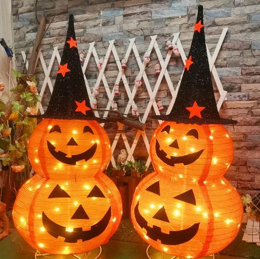 ライト カボチャライト ハロウィン飾り かぼちゃ 屋外 電飾 インテリア お化け ハロウィン 人形 雰囲気 怖い 雑貨 おもちゃ 手作り かわいい Halloween パーテイー飾り 店舗装飾ソーラー充電、ハロウィンの好物5ライト カボチャ...