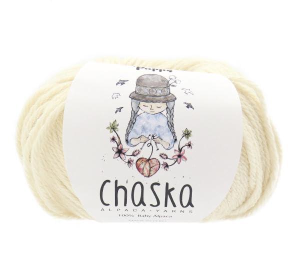 Puppy パピー 秋冬毛糸 『Chaska (チャスカ) 10番色』仕立:1玉50g(約100m)素材:アルパカ100%(ベビーアルパカ100%使用)使用針:棒針4～6号 かぎ針5/0～6/0号標準ゲージ:21～22目 27～28段標準使...
