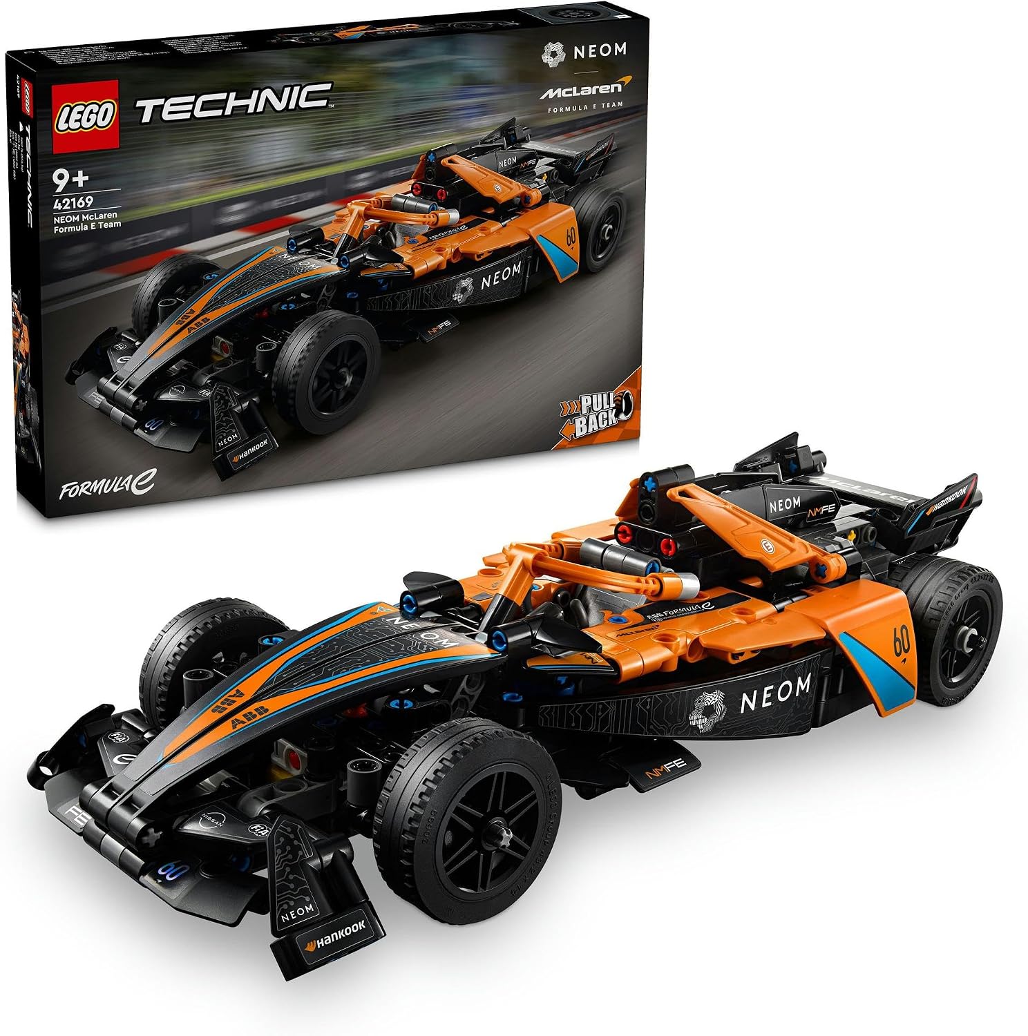 レゴ(LEGO) テクニック NEOM McLaren Formula E レースカー おもちゃ 玩具 誕生日 プレゼント ブロック 男の子 女の子 子供 9歳 10歳 11歳 小学生 乗り物 車 ミニカー 42169 テクニック NEOM...