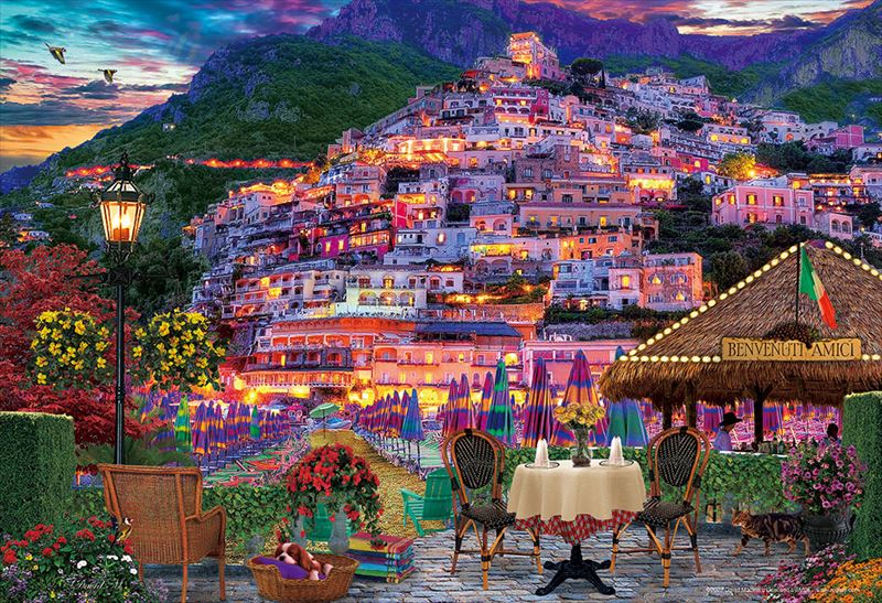 ピース数 1000マイクロピース 完成サイズ 26cm×38cmパネルは別売りです。このサイズに合うパネル←クリックすると別ウィンドウで開きます。 作家名・作品名・商品シリーズ名 特徴 【マイクロピース】ピースサイズが小さいため、難易度が高...