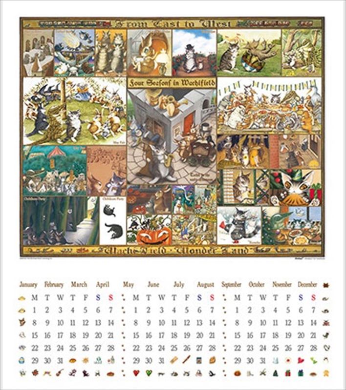 ピース数 837ピース パッケージサイズ 37.5cm×43cm 作家名・作品名・商品シリーズ名 わちふぃーるど/ダヤン/池田あきこ 特徴 【パズカレ（パズル×カレンダー）】ピースを組み替えて、いつまでも使える永久カレンダー。このパズルはプ...