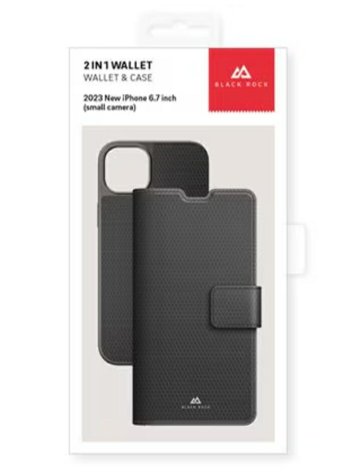 ●背面ケースと手帳が取り外し可能なデザイン ●カードスロット付き（3枚収納可能）